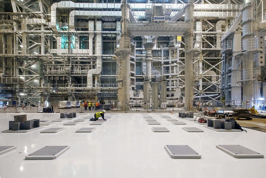 End of civil engineering works for Tokamak building - Fusion for Energy