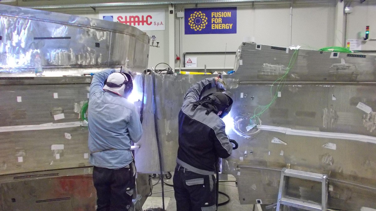 Panoplies of steel for Europe’s Toroidal Field coils - Fusion for Energy