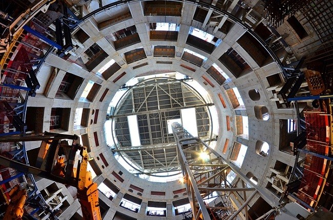 The lid of the ITER Bioshield is on! - Fusion for Energy