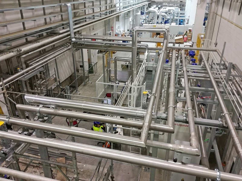 Cryoplant installation completed for ITER Neutral Beam Test Facility ...