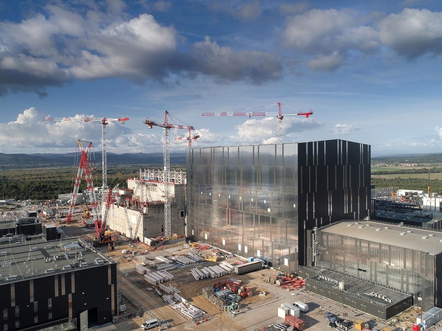 End of civil engineering works for Tokamak building - Fusion for Energy