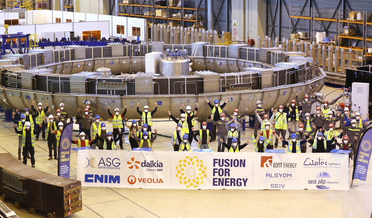 ITER Poloidal Field coils made in Europe - Fusion for Energy
