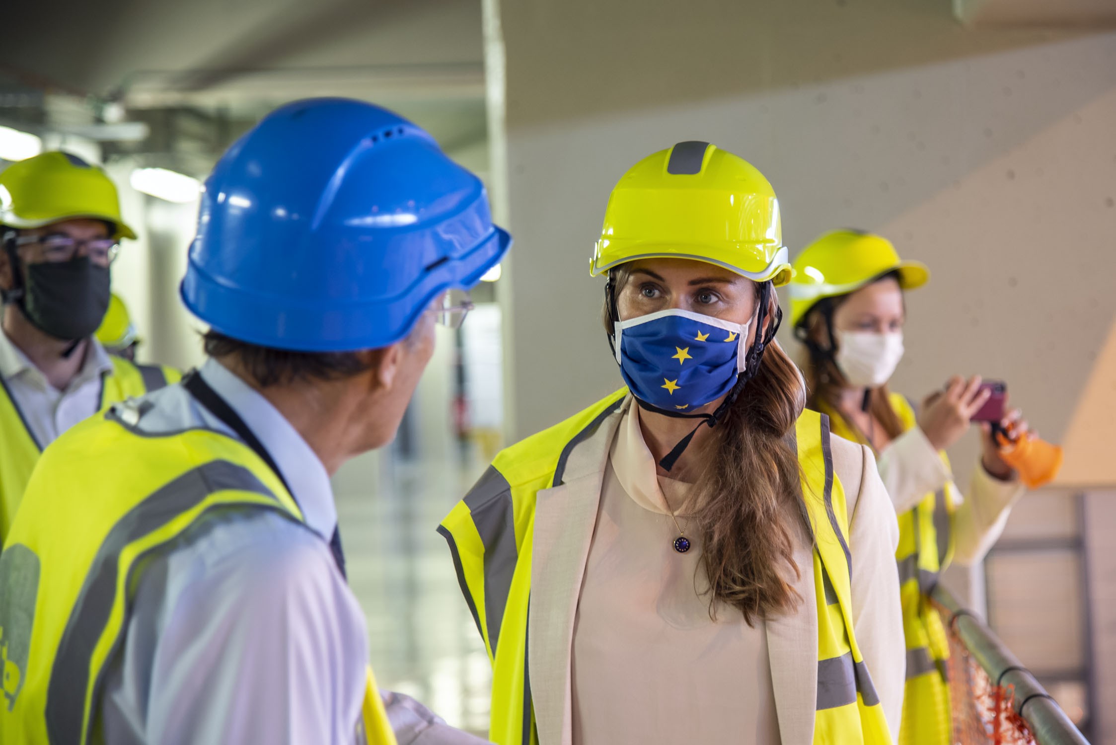 EU Commissioner Kadri Simson visits ITER - Fusion for Energy