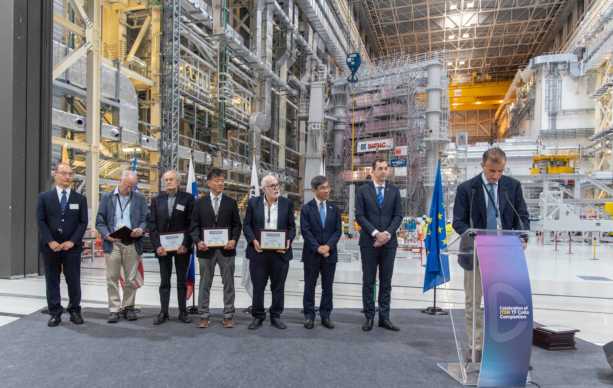 Europe and Japan celebrate completion of ITER Toroidal Field coils ...
