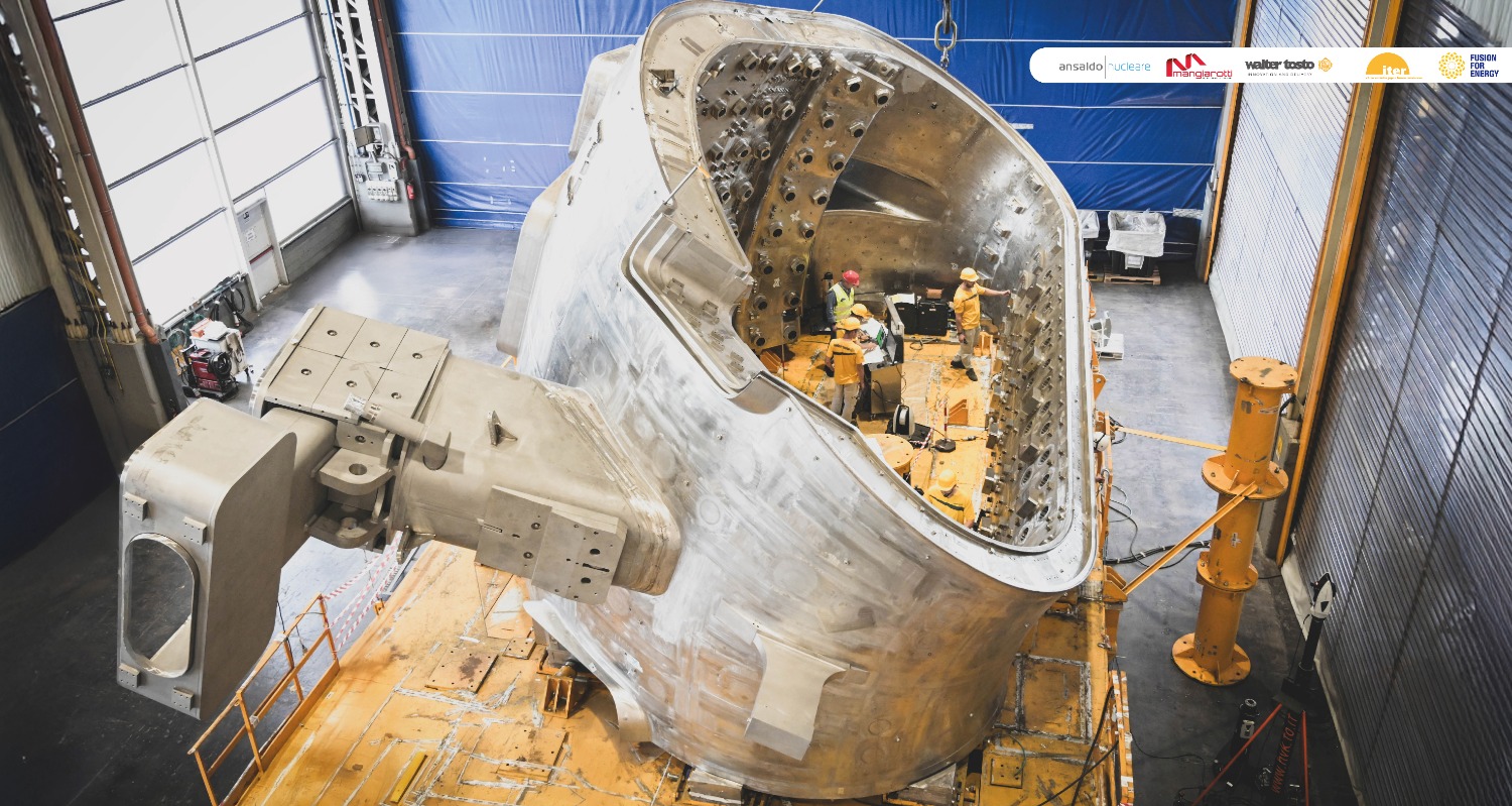 Europe delivers its second sector of ITER Vacuum Vessel - Fusion for Energy